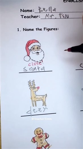 Teacher Tim on Instagram: "Grading my student Bella’s test! #asmr #school #test #quiz #teacher #professor"