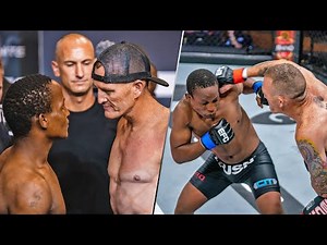 Sizwe Takes Out Another Much Taller Opponent! Mnikathi vs Swanpoel