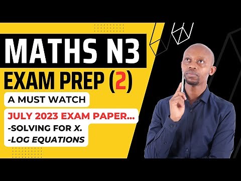 Mathematics N3 Part 2-Exam Preparation using latest Previous Paper