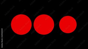 Creative circles sizing loading animation for social media, apps, websites.Futuristic unique loading starting boot motion graphic for computers, cyberspace, internet, download and upload. Loopable bg