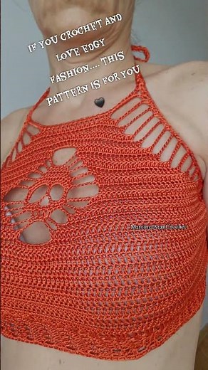 Crochet Skull Halter Top – DIY Pattern You Can Download Now