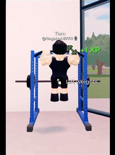 Roblox Rocitizens 24/7 fitness professional personal trainer:Tom Yeung