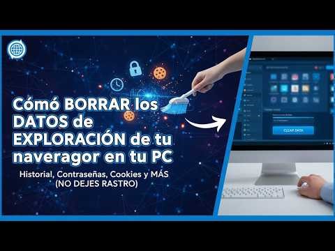 🧹 Cómo BORRAR los DATOS de EXPLORACIÓN en tu PC | Historial, Contraseñas, Cookies (NO DEJES RASTRO)