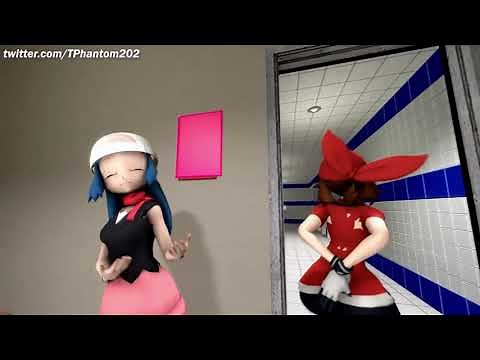 May runs to the bathroom and farts