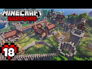 Let's Play Minecraft Hardcore | Working on the Village!