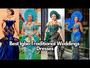 The Bridal Igbo Traditional Weddings Dresses#igbobride#africanclothing #laceweddingdress #georgette