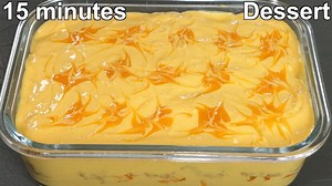 298K views · 1.6K reactions | 15 minutes mango dessert recipe | mango delight recipe | mango milk cake | mango recipe. | Hands Touch | Facebook