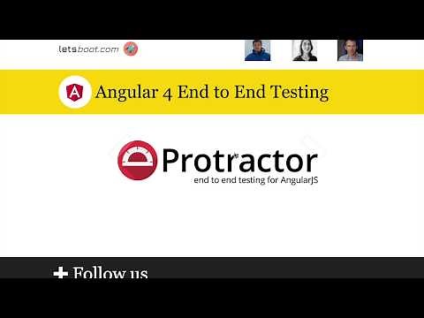 Angular 4 End to End Testing with Protractor