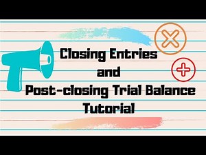 Closing Entries and Post Trial-Balance Tutorial | Simple Accounting