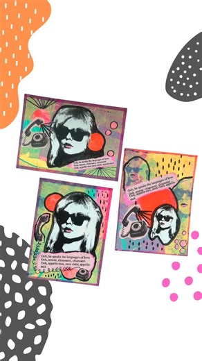 First ever ATC swap! I just need to get these beauties in the mail for their journey to Portland, OR! What’s an ATC, you say? 🧡The artist trading card is said to have been born in 1997 in Switzerland, when M. Vänçi Stirnemann of Zurich hosted the first swap at “INK. art & text” 🧡An ATC is typically the same size as a regular playing card—2.5″ x 3.5″—and is mounted on heavy card stock. Think baseball cards, etc. 🧡For more information about the swap I’m participating in, head over to @abbypaint