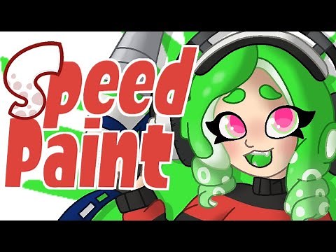 [SpeedPaint] Splatoon 3 - My Octoling 💚