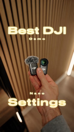 Nick Di Giugno on Instagram: "The Best Osmo Nano Video Settings 🎥 These are what I have found to be the best video setting for the DJI @osmo_global Nano. Sometimes I will even turn up the noise reduction (in darker scenarios) as I find it does a decent job of maintaining detail, and saves me time in post. All of the footage at the end was captured using these settings, and then color graded. I have been using this camera for a couple of weeks now and I’m completely shocked at how much I enjoy u
