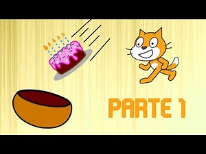 COMO HACER UN JUEGO DE ATRAPAR EN SCRATCH PARTE 1 (Bowl, puntos,objeto que cae, objetos random)