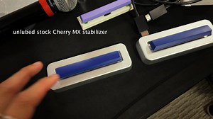 Default stabs vs new stabs designed by Ryan Norbauer