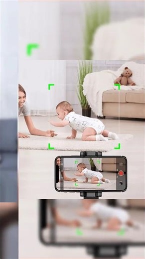 Auto Smart Shooting Selfie Stick 360° Object Tracking Holder