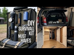 DIY Survival Kit You Can Make At Home – Must Haves And Where To Place Them