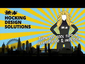 How to turn off the hover boxes / tool tips in Illustrator & Indesign (CC)