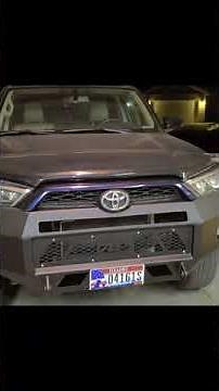Limited 5th gen 4Runner front bumper install