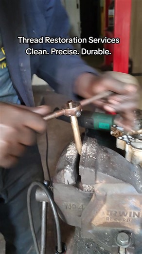 📍 Dagoretti Corner – Opposite Karadini Market Professional sleeve fitting and precision thread tapping to restore damaged or stripped threads. Strong, accurate, and long-lasting repair. #IronCastEngineering #ThreadTapping #SleeveFitting #EngineRepair #PrecisionEngineering