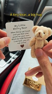 24K reactions · 1.4K shares | How cute and thoughtful is this little bear in box!!! The Perfect Gift for Anyone You Miss ✨ #cutegift #littlebear #giftforkids #giftforfriend | Okhall | Facebook