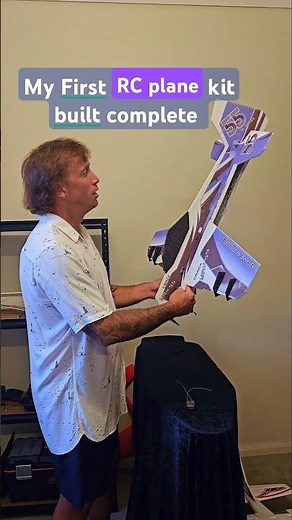 Built myself an rc plane at first time following rc plane assembly guide🔥#rcplane #rchobby #rcpilot