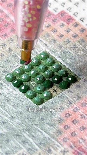 Relaxing Diamond Painting ASMR Experience