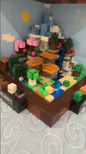 Minecraft Lego crafting table