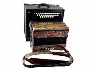 Rare German Made Old/vintage Diatonic, Button Accordion Hohner Club III ~ Squeezebox ~ Bayan - Etsy Canada