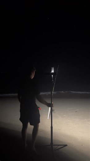 9.5K views · 19 reactions |  The perfect setup for an arvo fish that rolls into the night  Kick back on the KickAss Pop Up Stool and light up the whole beach with the 4500 lumen KickAss Tripod Camping Light. Adjustable, portable, tough and built for any adventure. This duo is all you need! #KickAssProducts #Fishing #AdventureAustralia | KickAss Products | Facebook