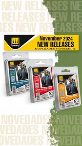 🛩️ New AMMO WWII German Pilot figures! 📏 Available in 1/72, 1/48, and 1/32 scale. 🎯 3D printed in high quality resin, with exceptional detail and precision. 🎥 Watch the Reel to see more! 🛒 Available on the AMMO webstore here: https://bit.ly/3O6rFO7 ----------- 🛩️ ¡Nuevas figuras de piloto alemán WWII de AMMO! 📏 Disponible en escalas 1/72, 1/48 y 1/32. 🎯 Impreso en 3D en resina de alta calidad, con un detalle y una precisión excepcionales. 🎥 ¡Mira el Reel para ver más! 🛒 Disponible en l