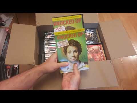 100 Random DVDs - DVD Mystery Box - Unboxing