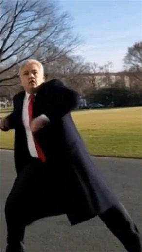 Donald Trump dancing like he from da hood