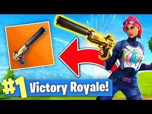 THE *NEW* LEGENDARY SILENCED PISTOL! (Fortnite Battle Royale)