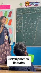 6.6K views | One of the 5 Developmental Domains is Language and Thinking Skills. For a kid to transition effortlessly around the Domains of Development, extremely rigorous curriculums are set in place. That is why we see a remarkable success in their independent reading and writing skills. ⚜️ #supercubs #earlychildhooddevelopment #rajkot #rajkotpreschool | Super Cubs International Playschool - Fairyland | Facebook