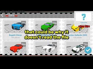 Draw Bricks | How to fix the "?" error?(Only for when downloading other's builds)#drawbricks