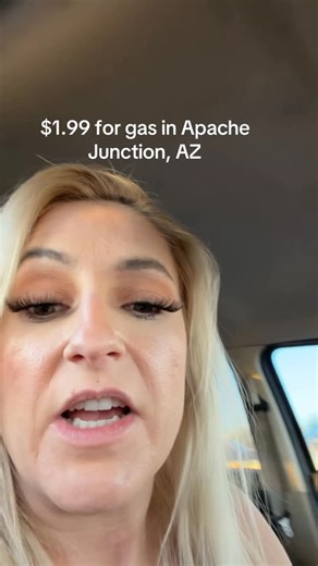 #AZWAYTOOACTIVE on Instagram: "This lady says gas is $1.99 in Apache Junction, AZ! This real or nah? 👀"
