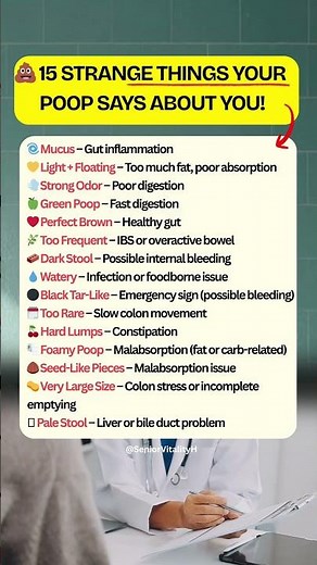 What Your Poop Says About Your Health (15 Hidden Clues)