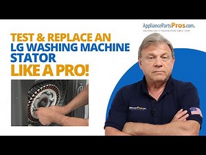 LG Washing Machine Stator Replacement Made EASY
