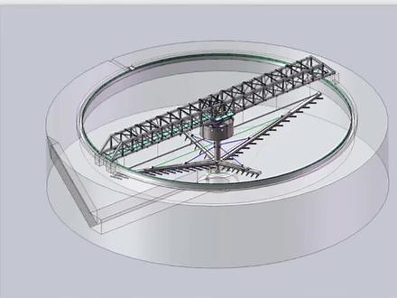 旋流器3D动画,旋流器原理3d动画演示视频- 抖音