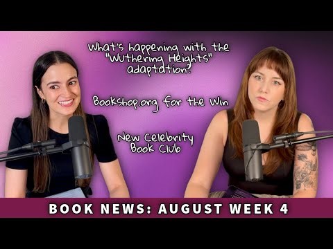 Book News - Recycled Reads, Bookshop.org, Jimmy Fallon Book Club, and Wuthering Heights