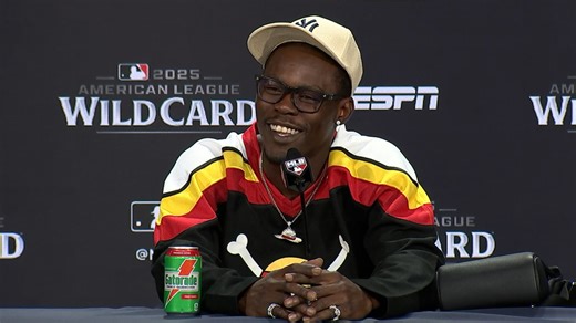 Jazz Chisholm Jr. on scoring go-ahead run, Game 2 win