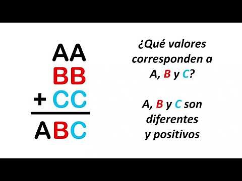 AA+BB+CC=ABC ¿Cómo se resuelve? 🤔
