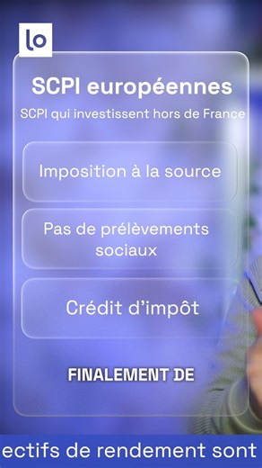 Comment fonctionne la fiscalité des SCPI européennes ?