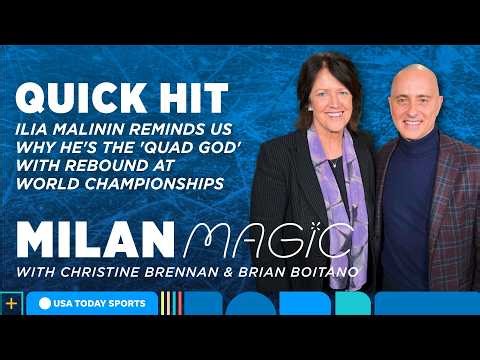 Ilia Malinin reclaims ‘Quad God’ status with bounce-back performance at World Championships