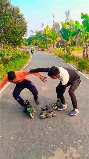 Unbelievable Skating Fails That Will Make You Laugh!🤭 || #roadskating #inlineskating #telent #shorts