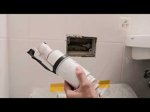 Spülkasten Geberit reparieren/Hebeglocke ausbauen und wechseln