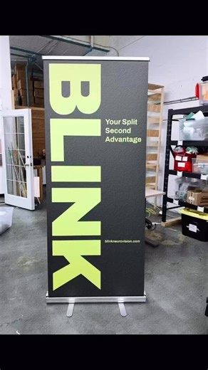 Eco Retractable Banner Stand for Events in Vancouver