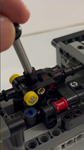 Realistic LEGO Manual Gearbox Shifter #legotechnic