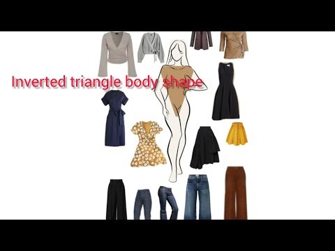 How to style a inverted triangle body shape.tips for inverted triangle body type.#trending #fashion