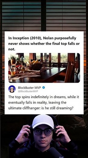 Inception 2010 Nolan Never Shows Whether the Top Falls to Create a Cliffhanger